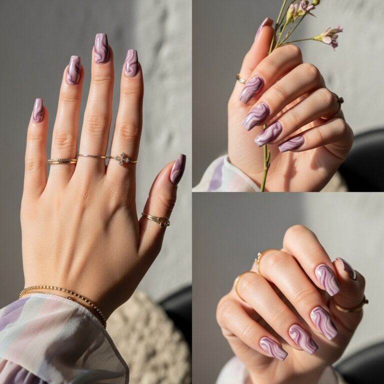 22 Swirl Nail Design Ideas You’ll Want to Copy Immediately