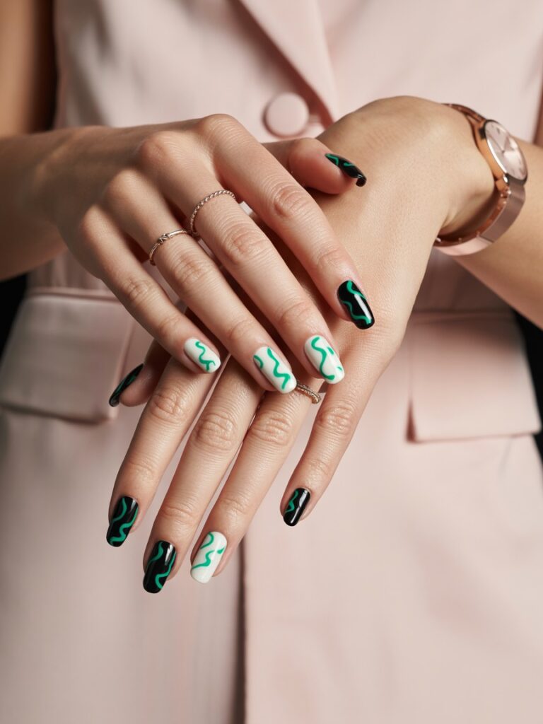 26 Black French Tip Nail Designs for Bold, Chic Look